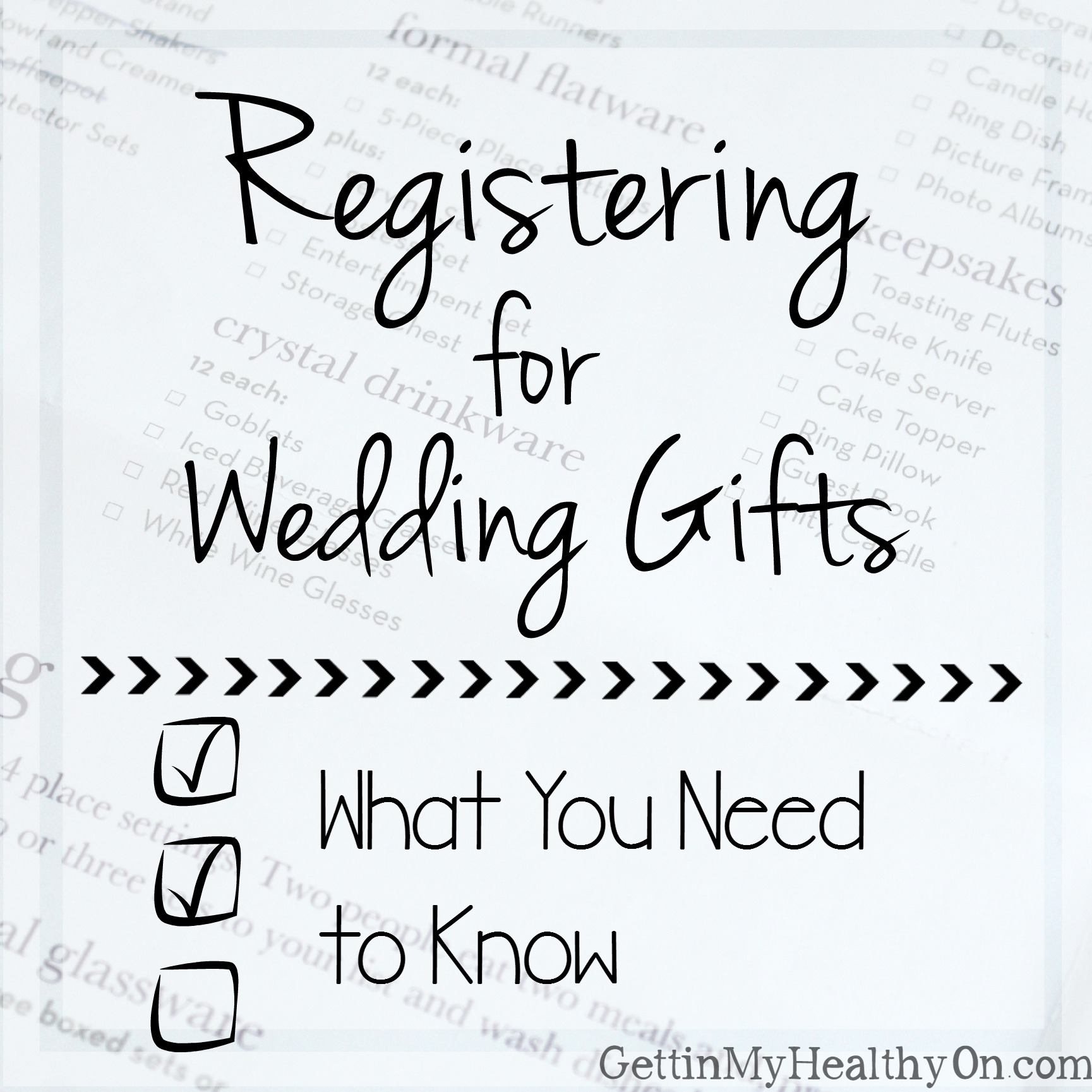 What to Consider Before Creating a Wedding Registry
