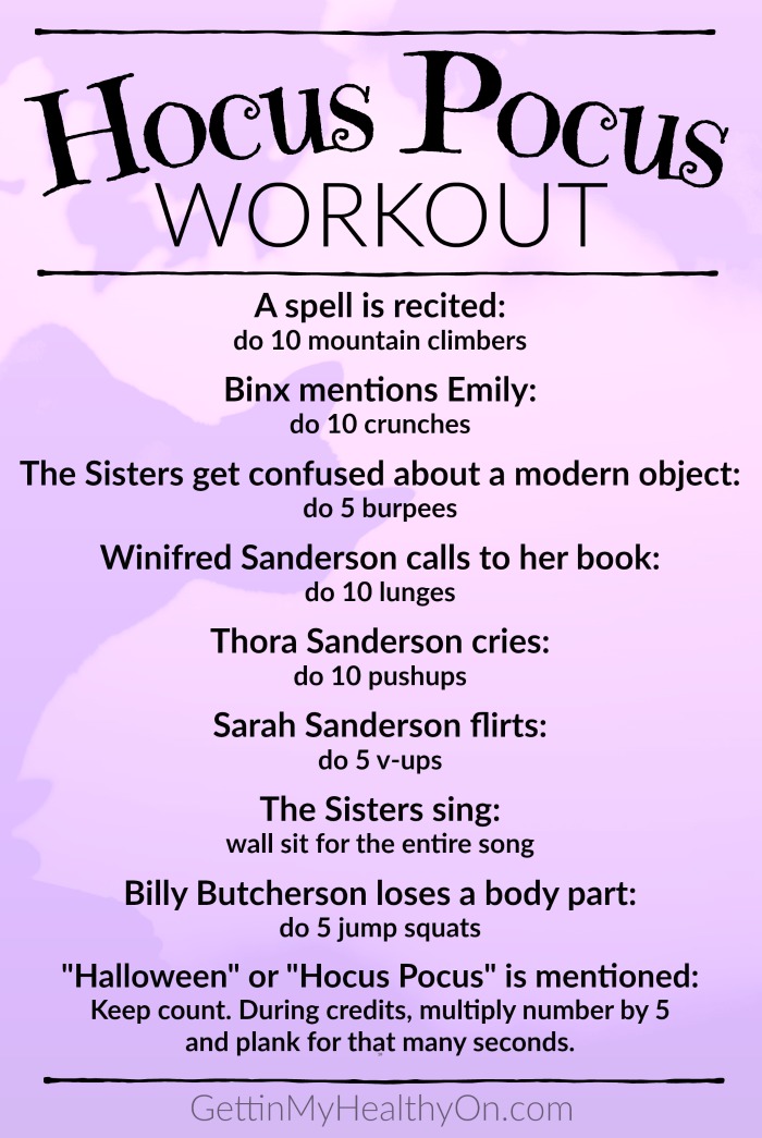 Hocus Pocus Workout